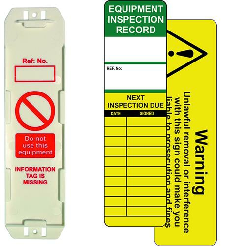Universal Inspection Tag Insert Kit - Pack of 10