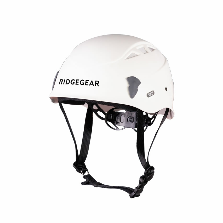 RidgeGear Safety Helmet - White