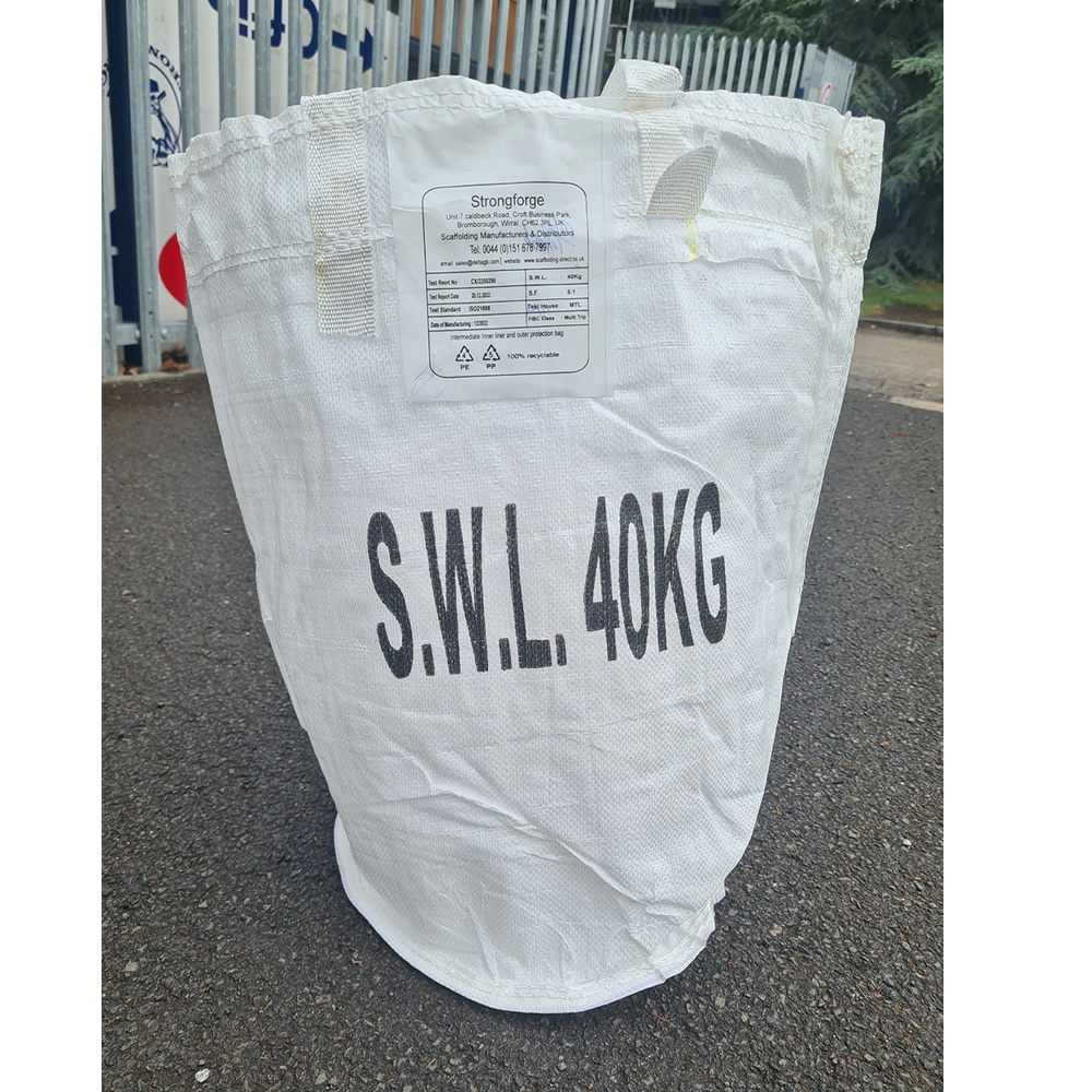 Scaffold Fitting Bag 40kg Safe Working Load