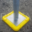 Spigot Base Plates - 150x150x2.5mm Self Colour
