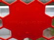 PLASTIC BRICKGUARD (HEXGUARD) - 200 pack - Red