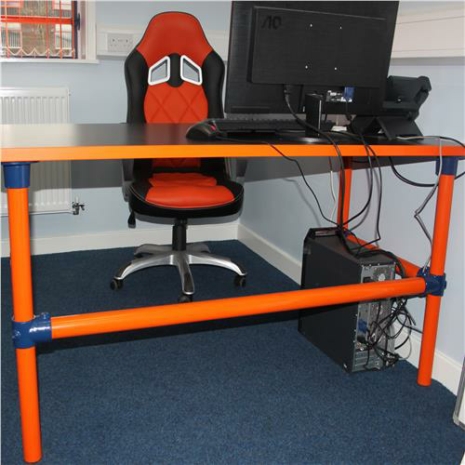 Tube Clamp Office Desks