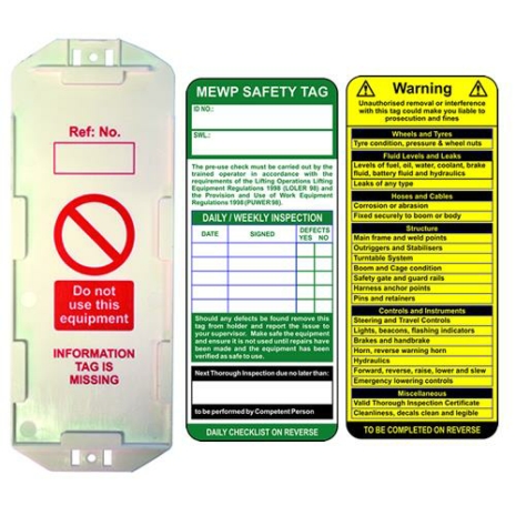 MEWP Kit - Pack of 10 by ScaffoldingDirect