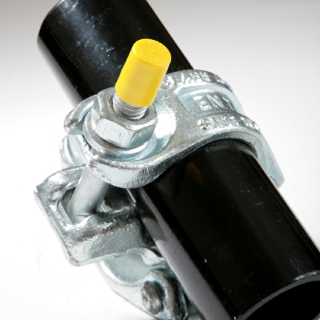 Scaffolding Fitting Caps - Yellow (1000) - cover protruding bolt ends