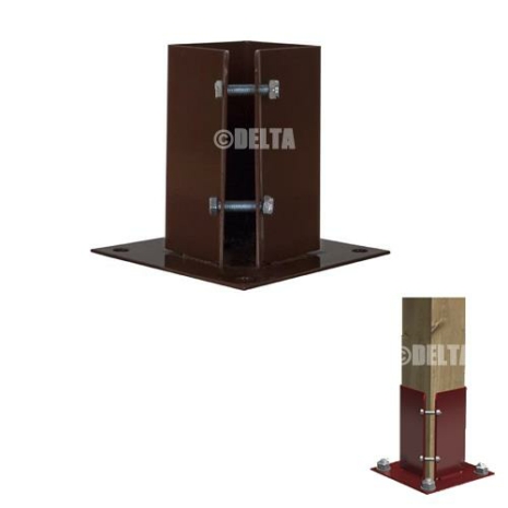 Bolt Down Post Support by ScaffoldingDirect