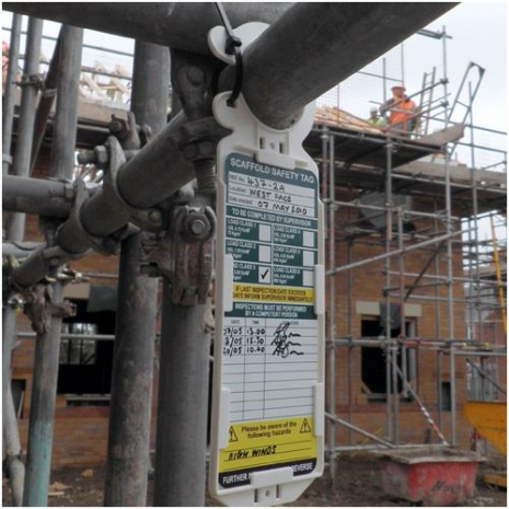 Scaffold Tag Kit - Single by ScaffoldingDirect
