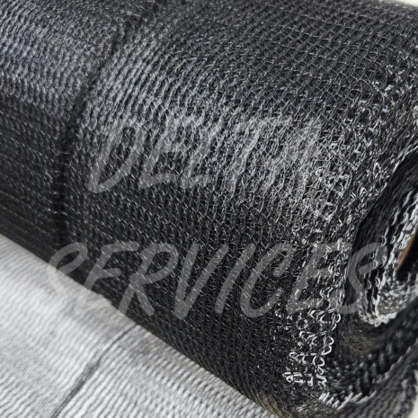 Black Garden Netting 50GSM 2 x 50m