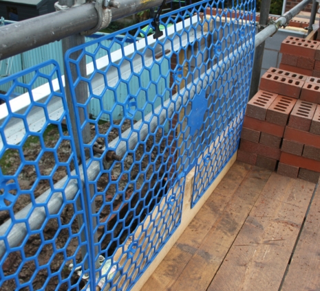 PLASTIC BRICKGUARD (HEXGUARD) - 200 pack - Blue