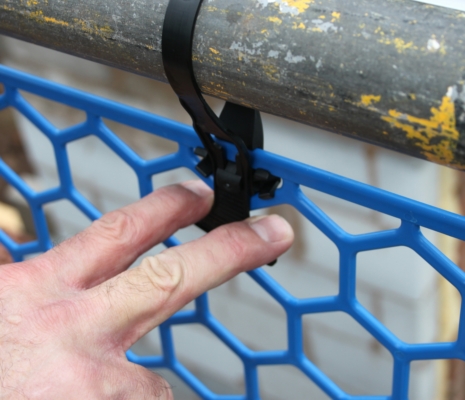 PLASTIC BRICKGUARD (HEXGUARD) - 200 pack - Blue