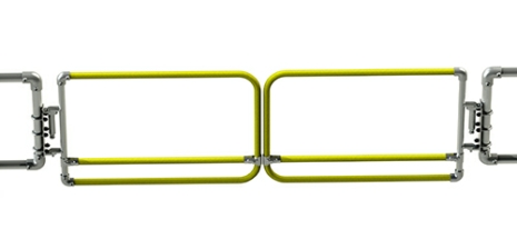 Double Width Self Closing Safety Gate (Galvanised)