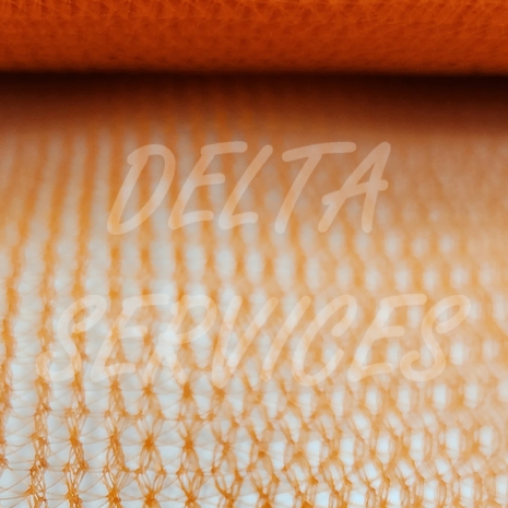 Orange 3m x 50m Debris Netting - 40GSM
