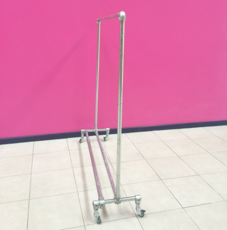 Scaffolding Clothes Rail with shoe rack