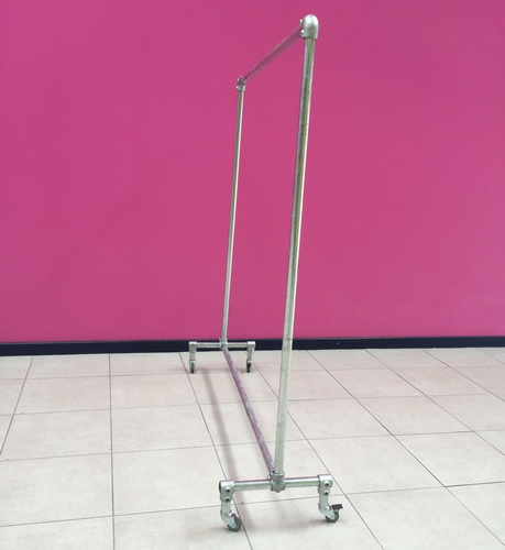 Freestanding Scaffolding Clothes Rail