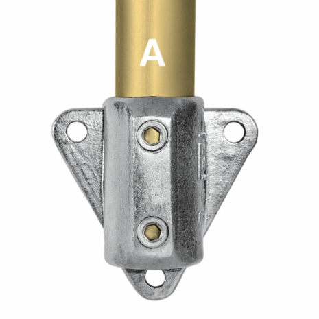 Aluminium Side Palm Fixing (33.7mm) - Kee Lite (L68-6)